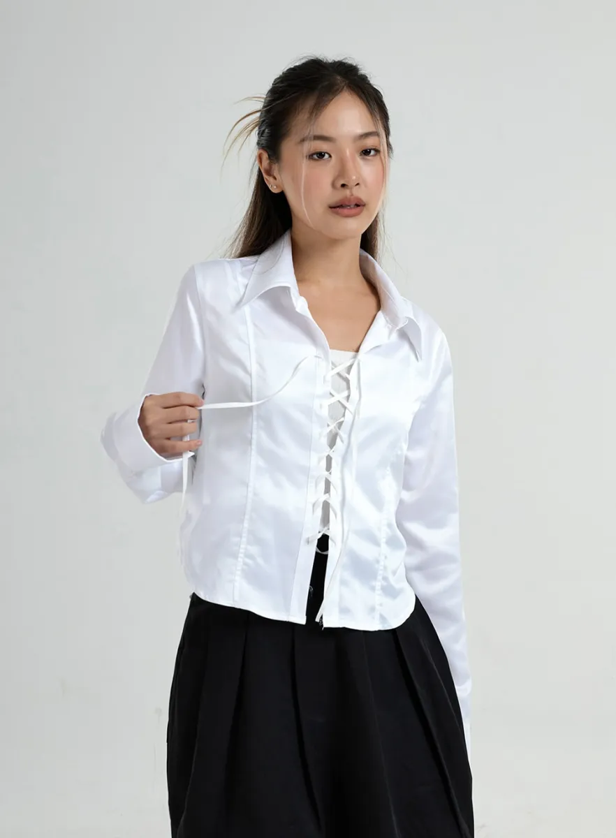 Cross String Blouse CO25 | Parallel