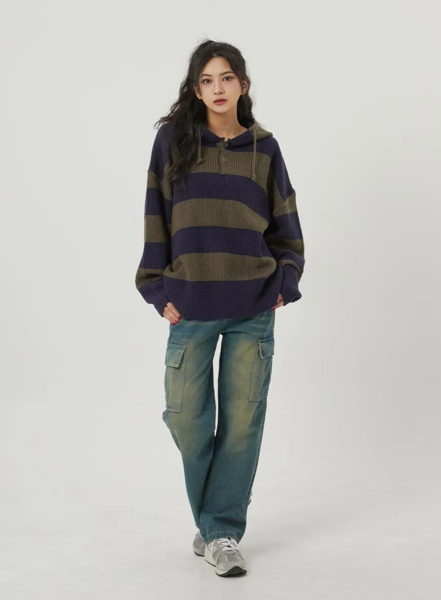 Straight Leg Cargo Jeans BF321 | Parallel